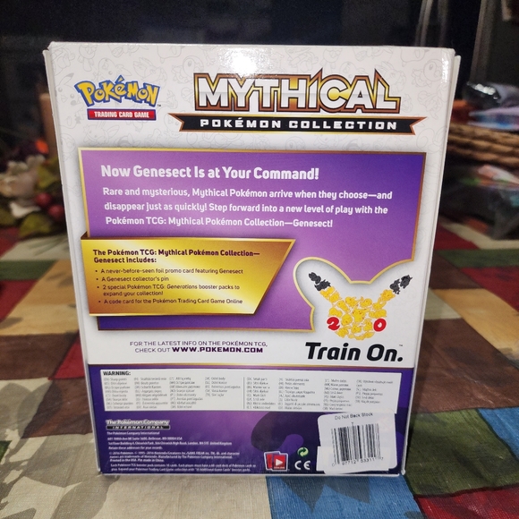 Pokémon | Toys | Pokemon Genesect Mythical Collection Box | Poshmark